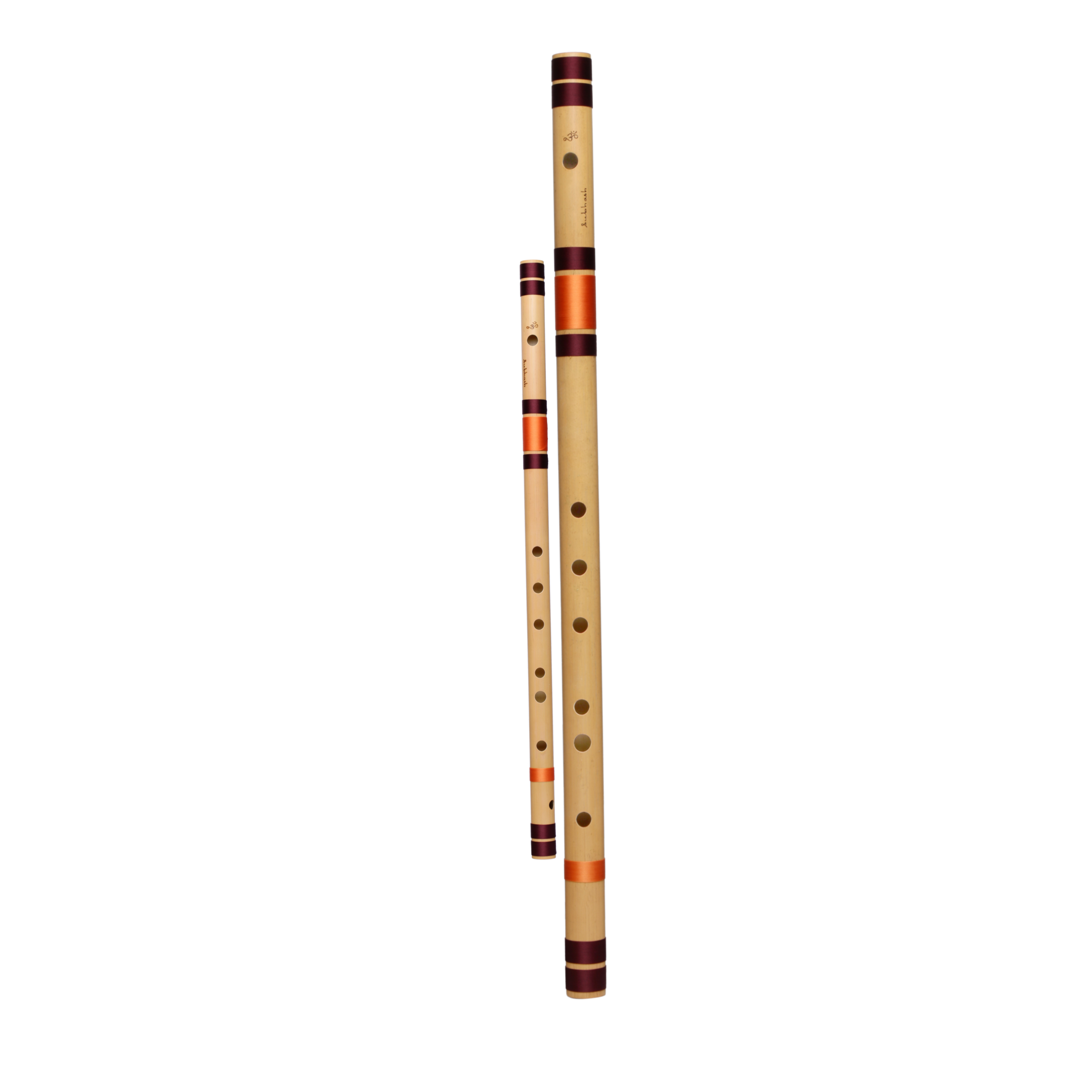 Combo 2 flutes Set E Natural Base and E Natural Medium Left Hand ...