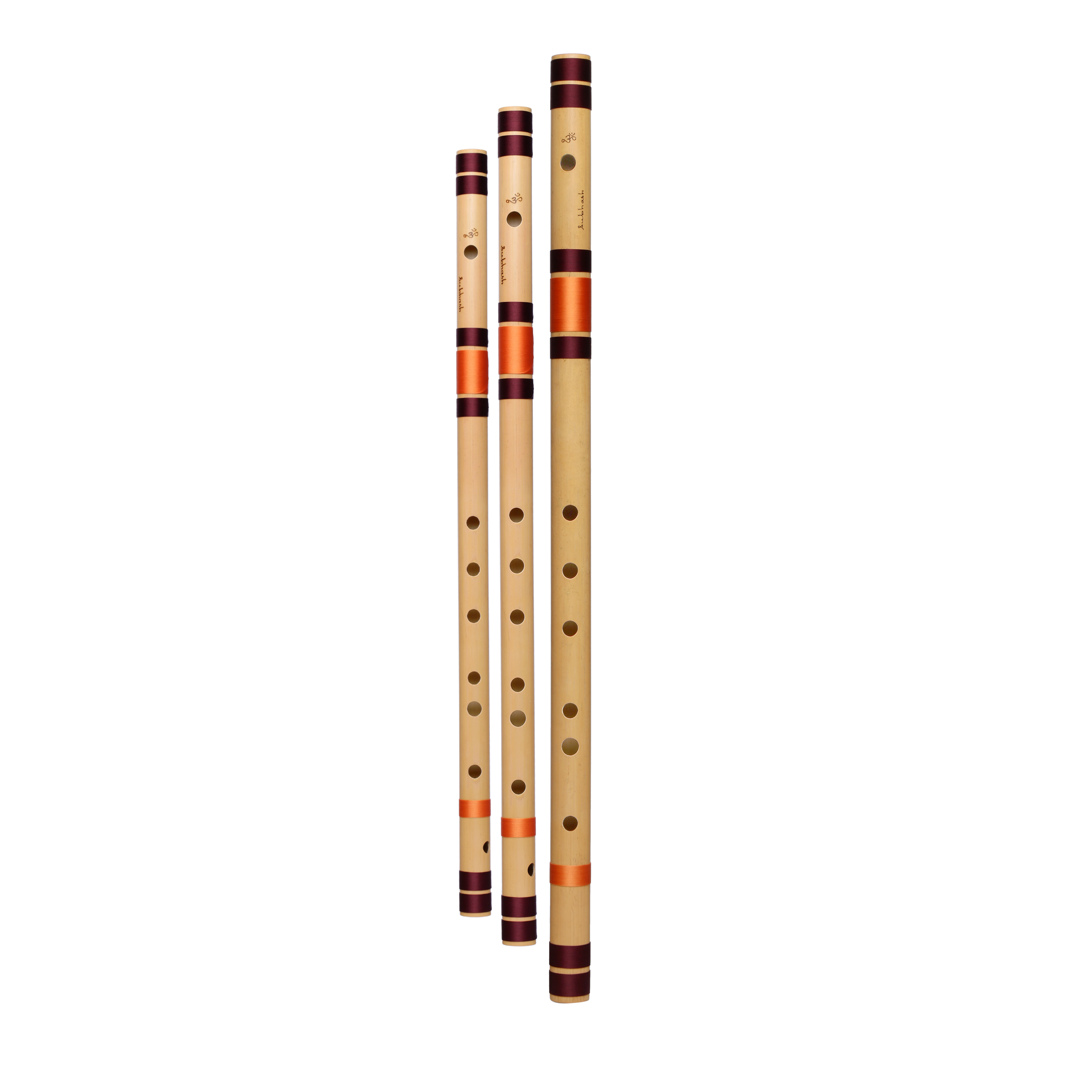 Combo 3 flutes Set E Natural Base G Natural Base and A Natural Base ...