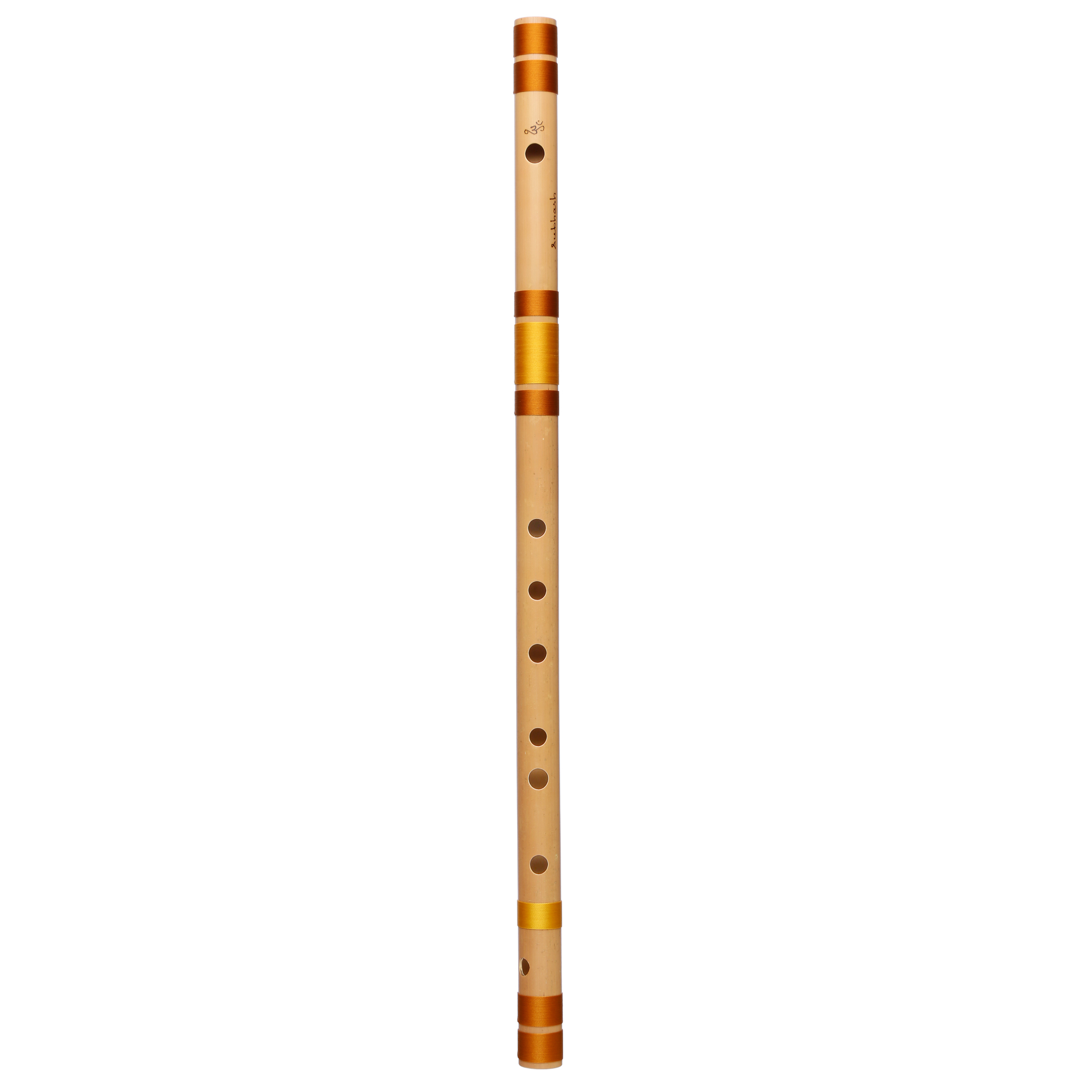 G Natural Base Bansuri Flute (Right Hand) 25.65 inches (65.15CM)