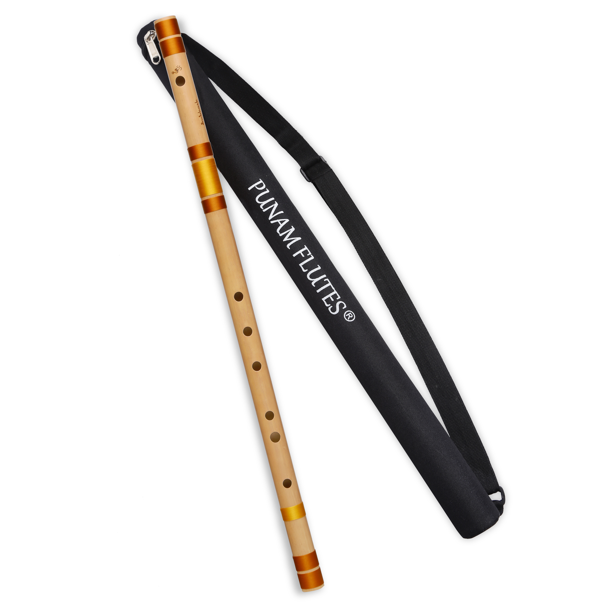 E Natural Base Bansuri Flute (Right Hand) 29.3 inches (74.4 CM)